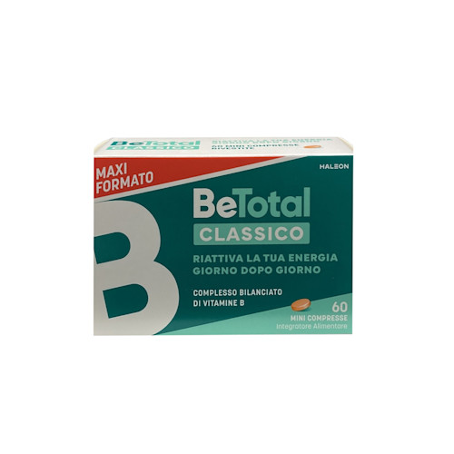 Be-total Integratore Alimentare Vitamina B, B3 Vitamina B12 Acido ...