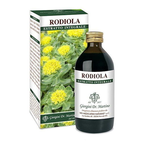 Rodiola Estratto Integrale Integratore Stress 200 ml, contrasto a ...