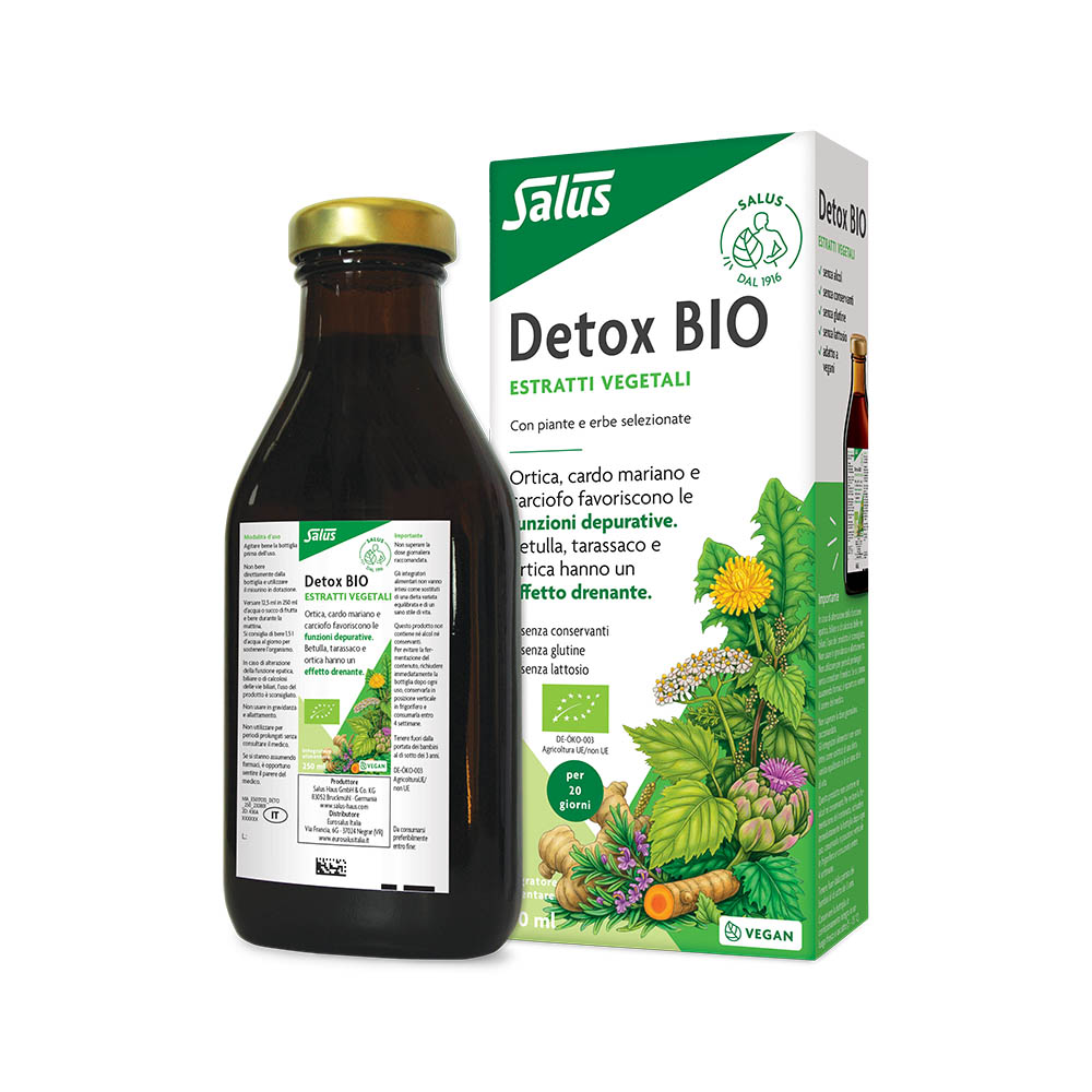 Detox Bio Integratore Depurativo 250 ml: disintossica e aiuta fegato e ...