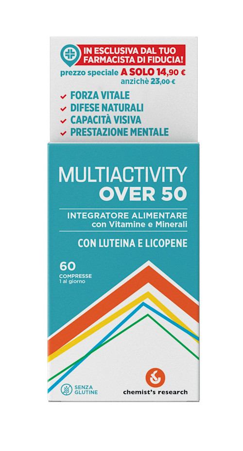 Multiactivity Over 50+ Integratore Polivalente 60 Compresse - Top Farmacia