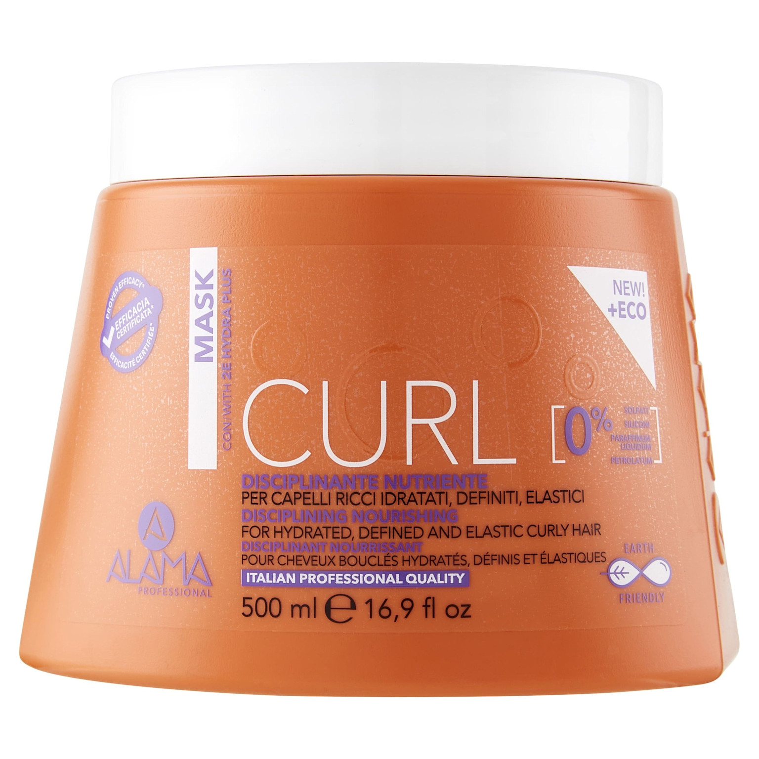 Alama Curl Maschera Per Capelli Ricci O Mossi 500ml - Top Farmacia