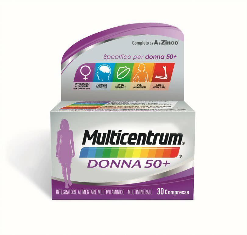 Multicentrum Donna 50+ Integratore Multivitaminico 30 Compresse - Top Farmacia