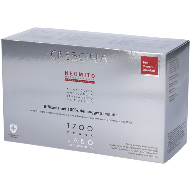 Labo Crescina Isole Follicolari Super Formula 1700 Donna 20 Fiale 3,5ml ...