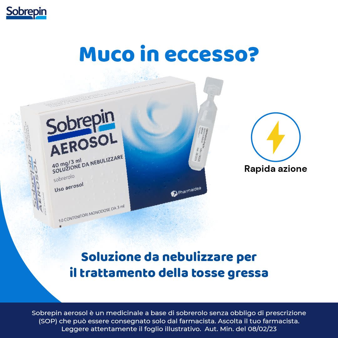 Sobrepin Aerosol 40mg Soluzione Da Nebulizzare 10 Flaconcini 3ml - Top Farmacia