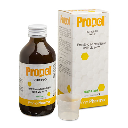 PropolAc Sciroppo Tosse 100 ml, efficace per tosse secca e produttiva, bronchiti - Top Farmacia
