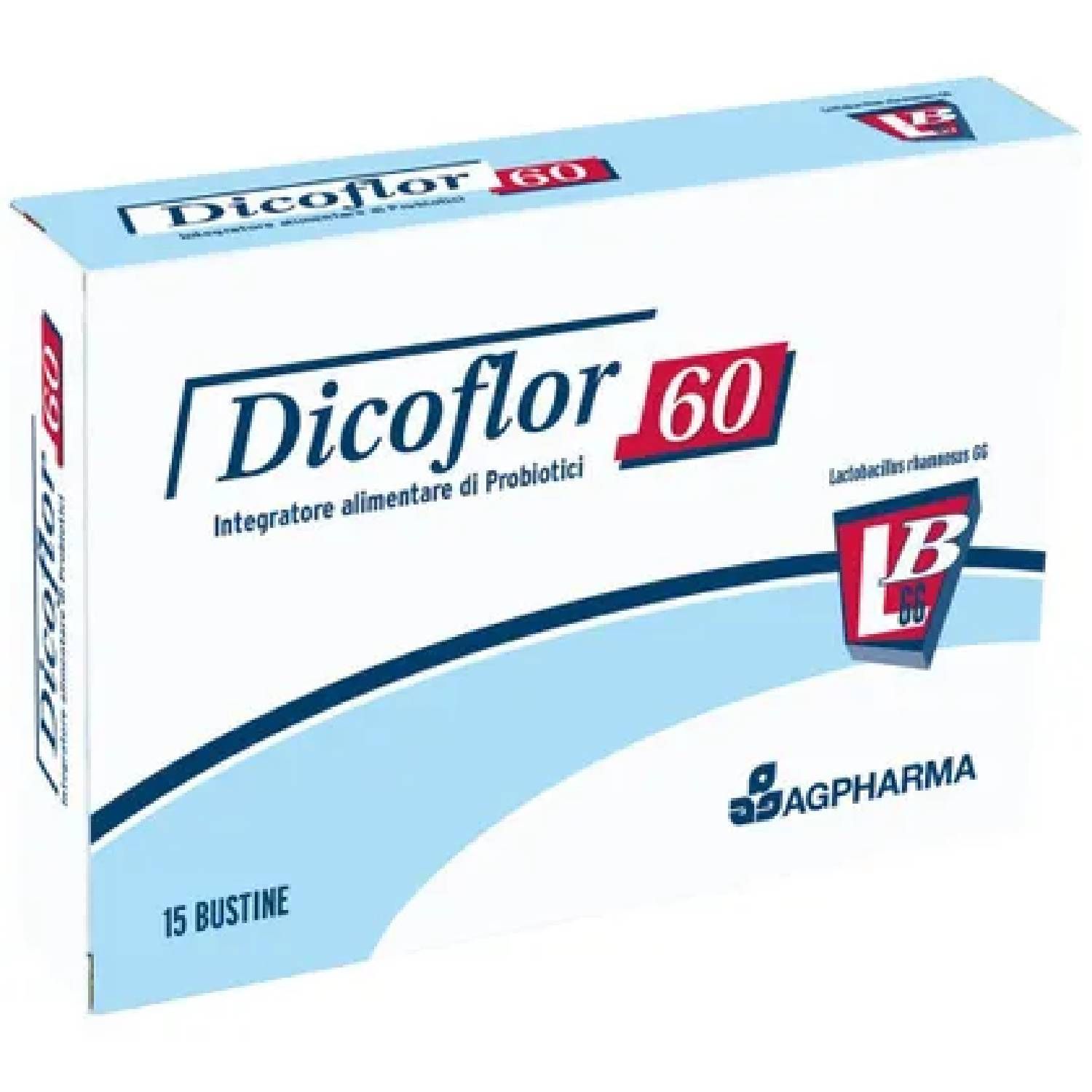 Dicoflor 60 Integratore Probiotici 15 Bustine - Top Farmacia