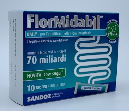 Flormidabil Daily 10 Bustine Orosolubili, integratore con fermenti ...