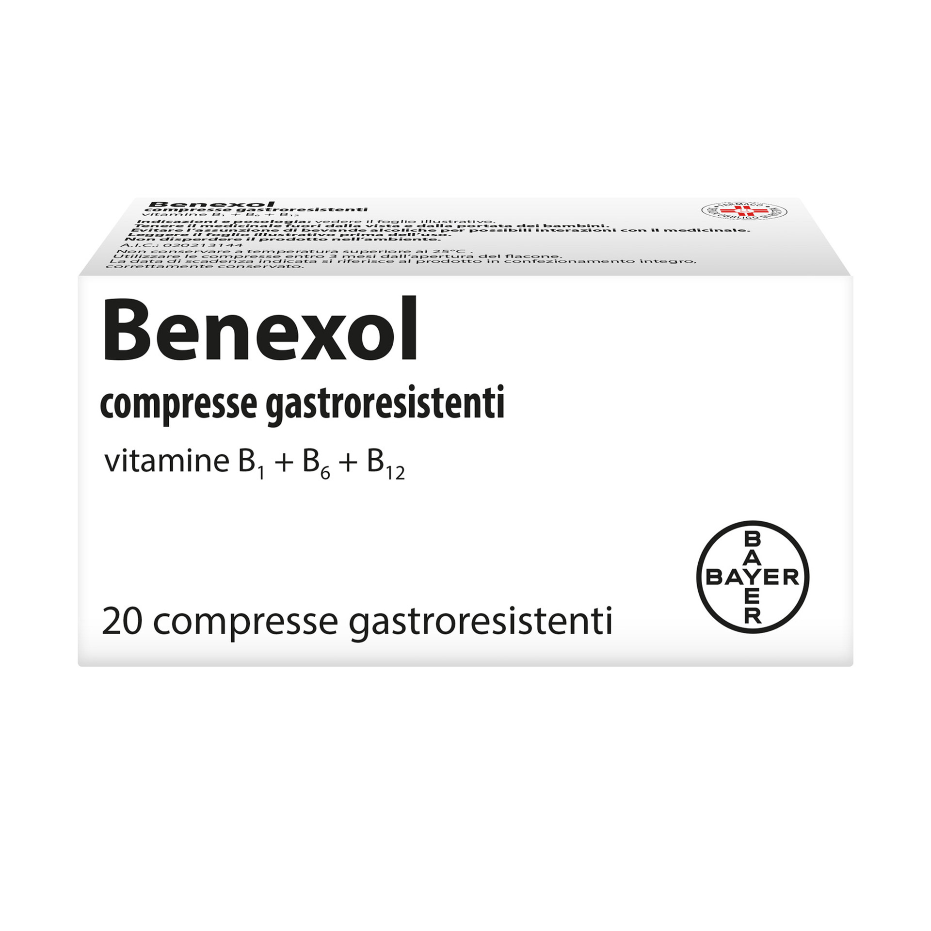 Benexol Trattamento Per Carenza Di Vitamine B A Base Di Vitamina B1 B6 ...