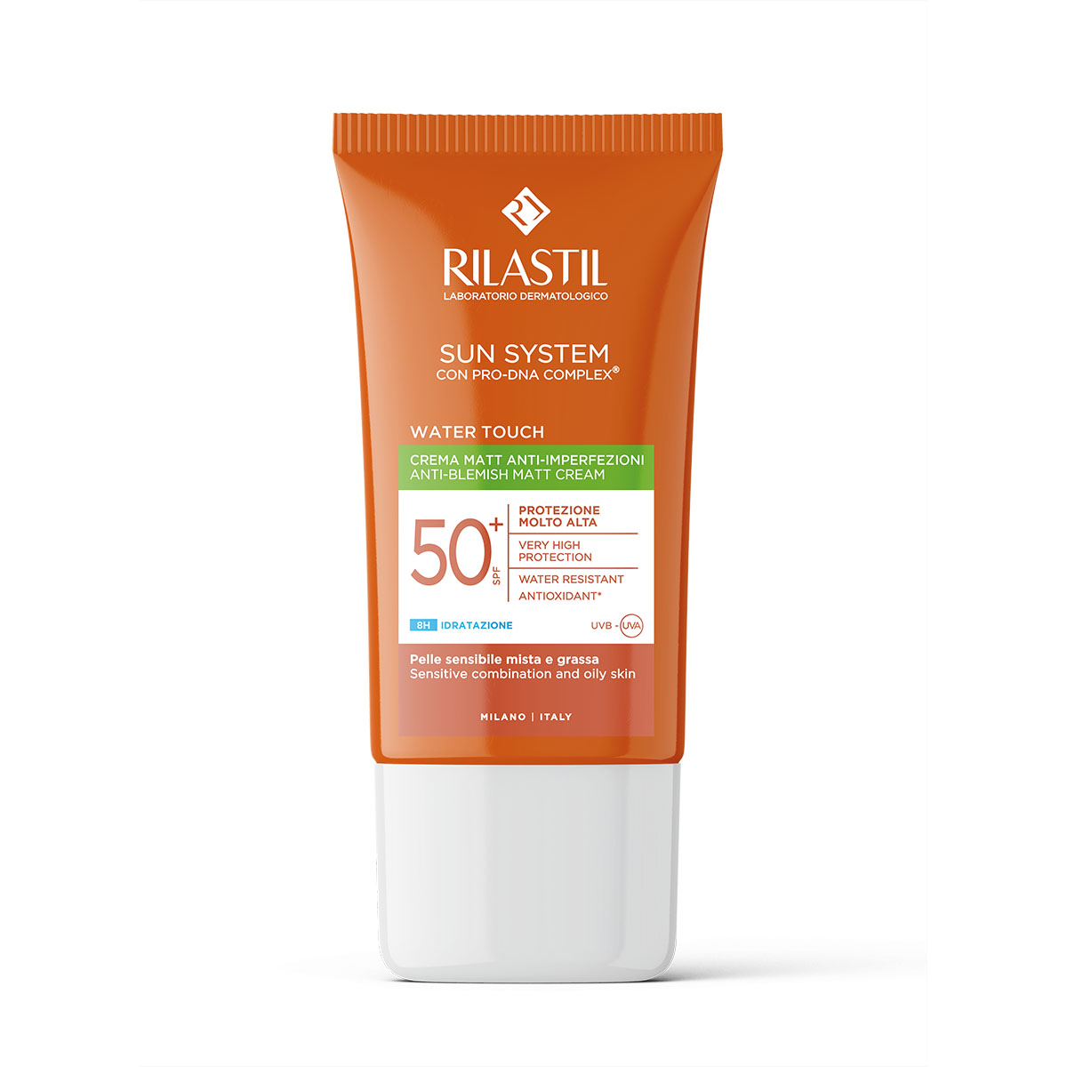 Rilastil Sun System Water Touch Matt Spf50+ 50ml - Top Farmacia