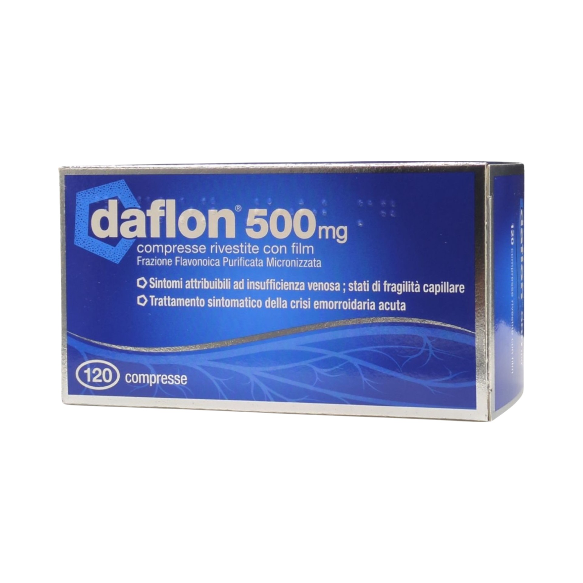 Daflon 500mg 120 Compresse Rivestite - Top Farmacia
