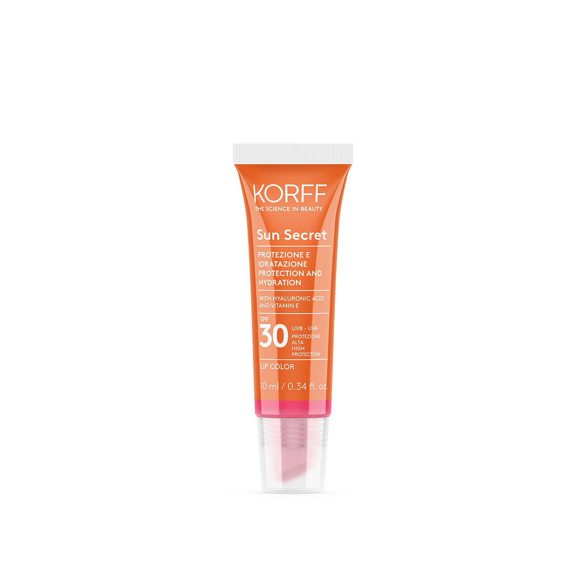 Korff Sun Secret Lip Color 02 Raspberry Pink 10ml - Top Farmacia