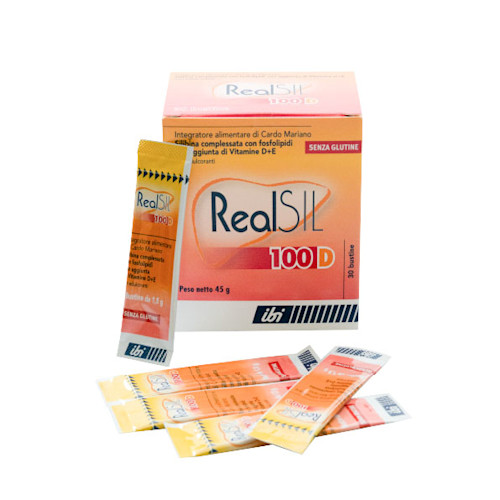 Realsil 100d 30 Bustine Integratore Antiossidante Disitossicante Del ...