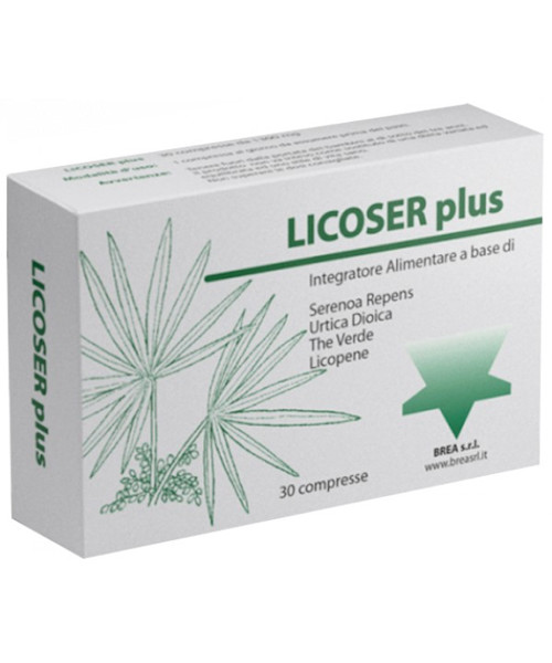 Licoser Plus 30 Compresse, integratore a base di Serenoa Repens e ...