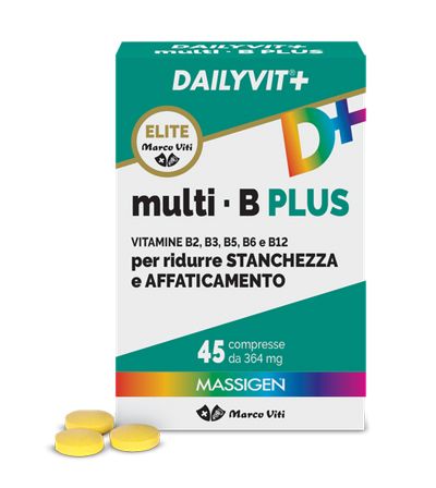 Massigen Dailyvit Multi-B Plus Integratore Multivitaminico 45 compresse ...