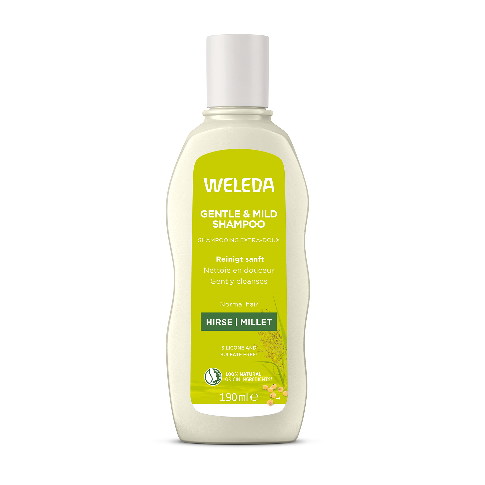 Weleda Shampoo Leggero E Delicato Miglio 190ml - Top Farmacia