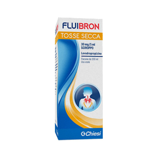 Fluibron 30mg/5ml Sciroppo Tosse Secca, 200 ml - Top Farmacia