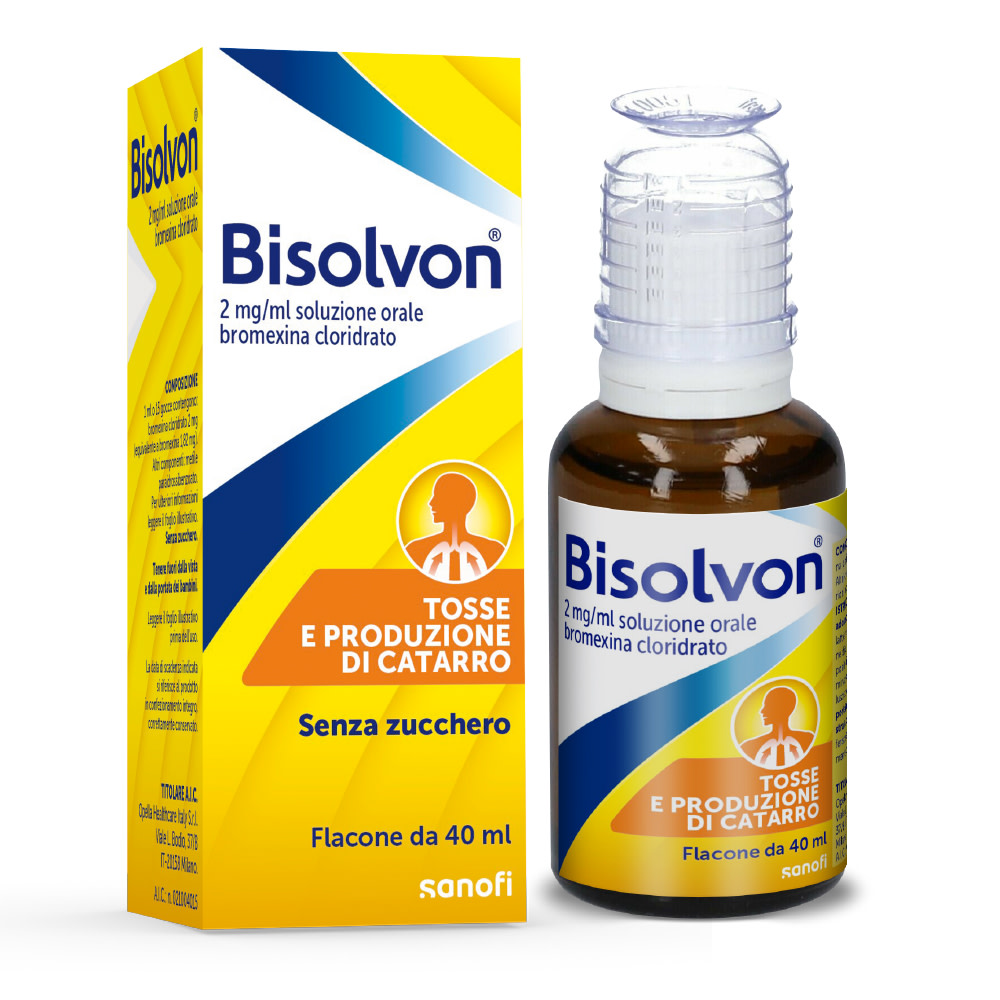 Bisolvon 2mg/ml Gocce 40ml - Top Farmacia