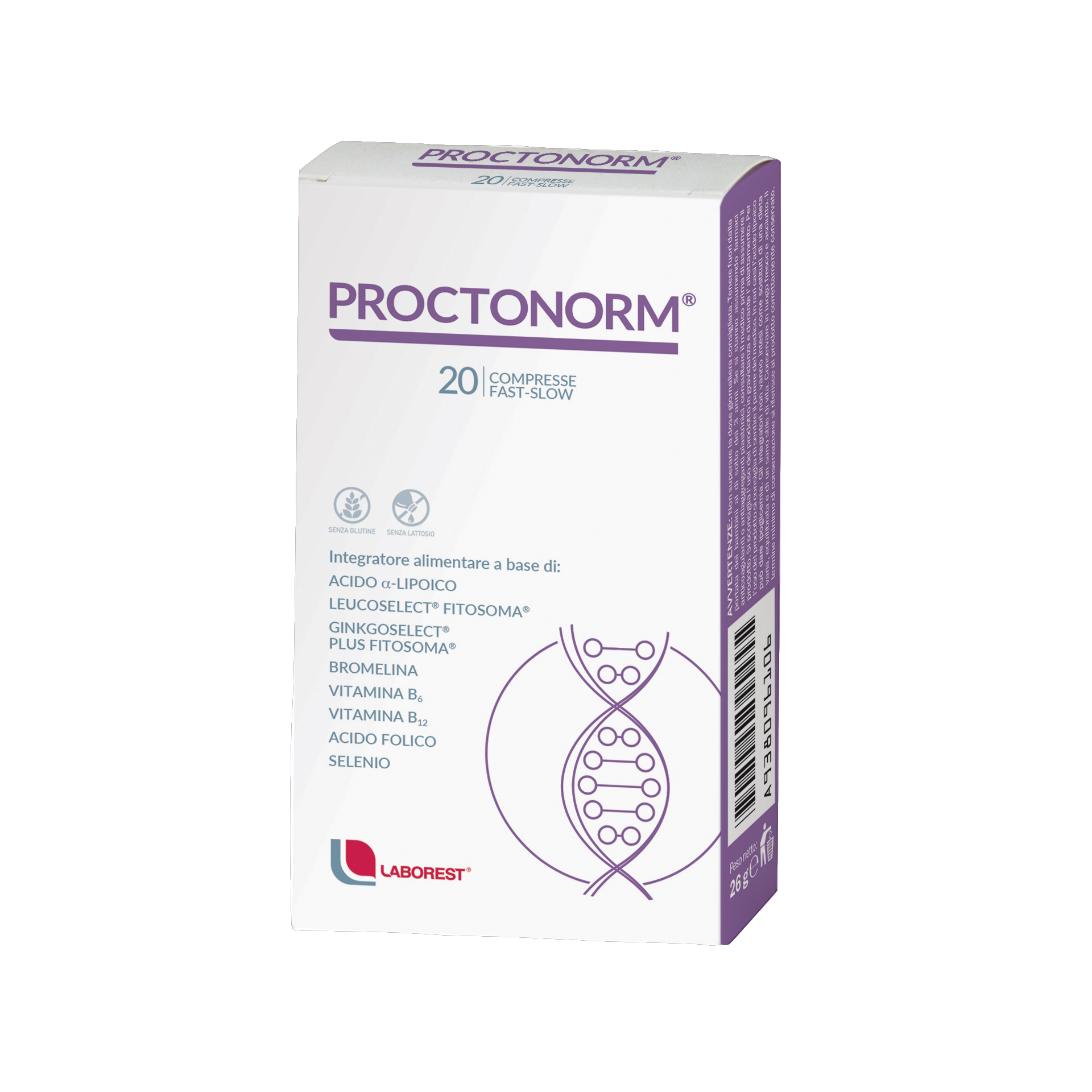 Proctonorm Integratore Microcircolo 20 Compresse - Top Farmacia