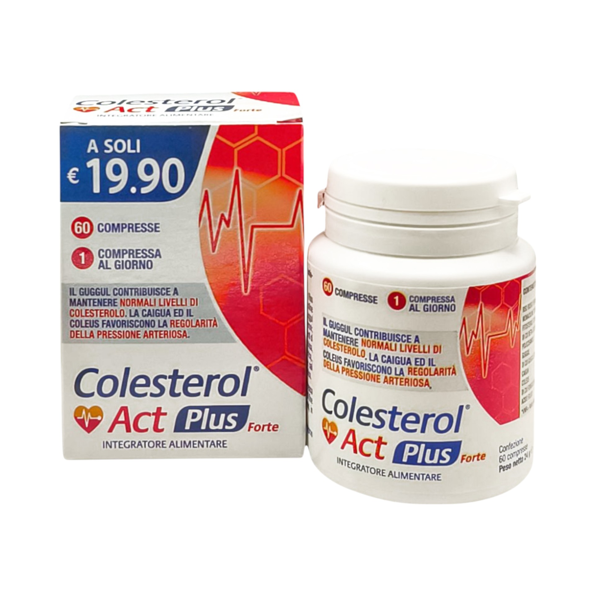 Colesterol Act Plus Forte Integratore Controllo Colesterolo 60 ...