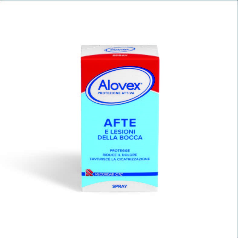 Alovex Protezione Attiva Spray 15 ml, per il sollievo di afte e lesioni ...