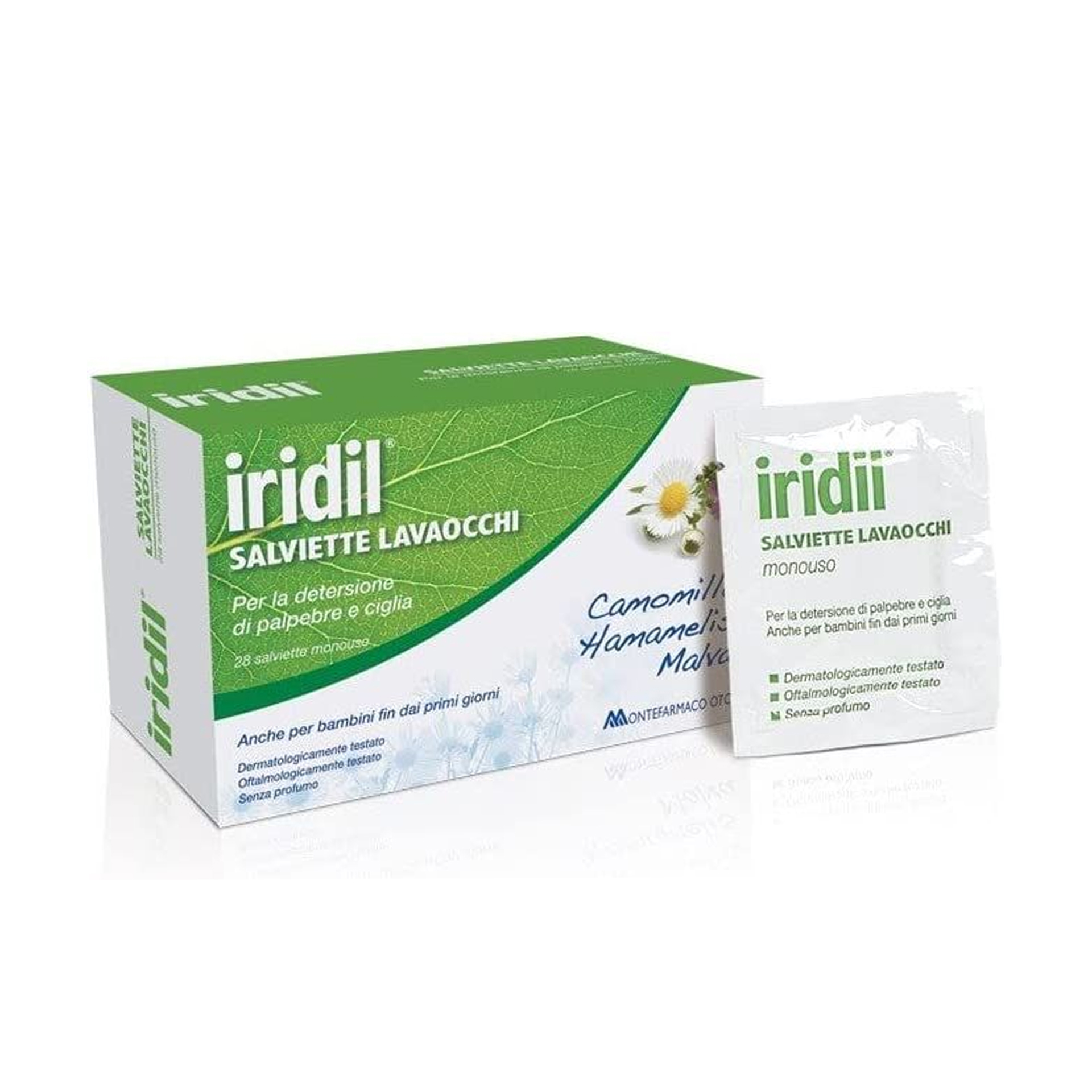 Iridil Salviette Lavaocchi Detergente Palpebre E Ciglia 28 Pezzi - Top ...