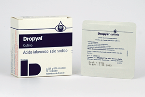 Dropyal Collirio 20 Monodosi 0.65 ml, efficace per occhi secchi e uso ...