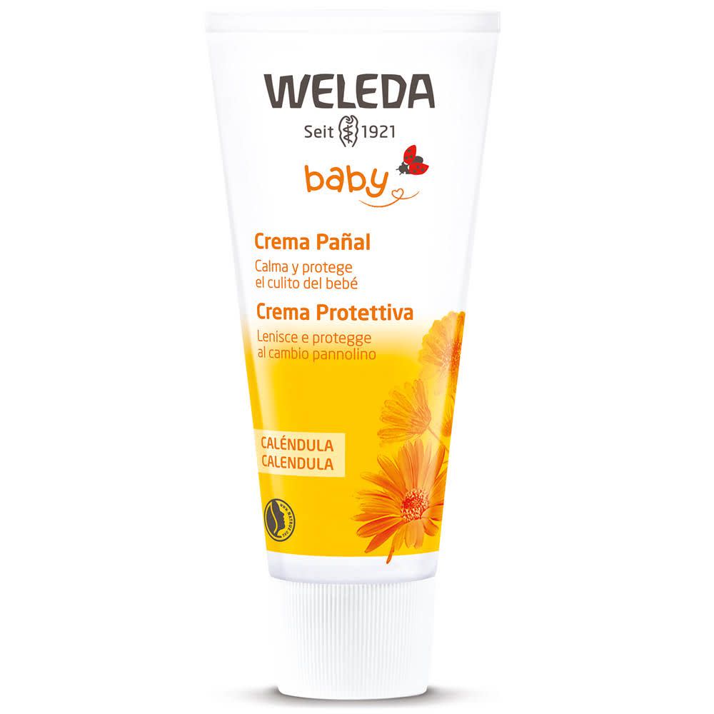 Weleda Baby Crema Protettiva Calendula 75 ml, ideale per pelle irritata ...