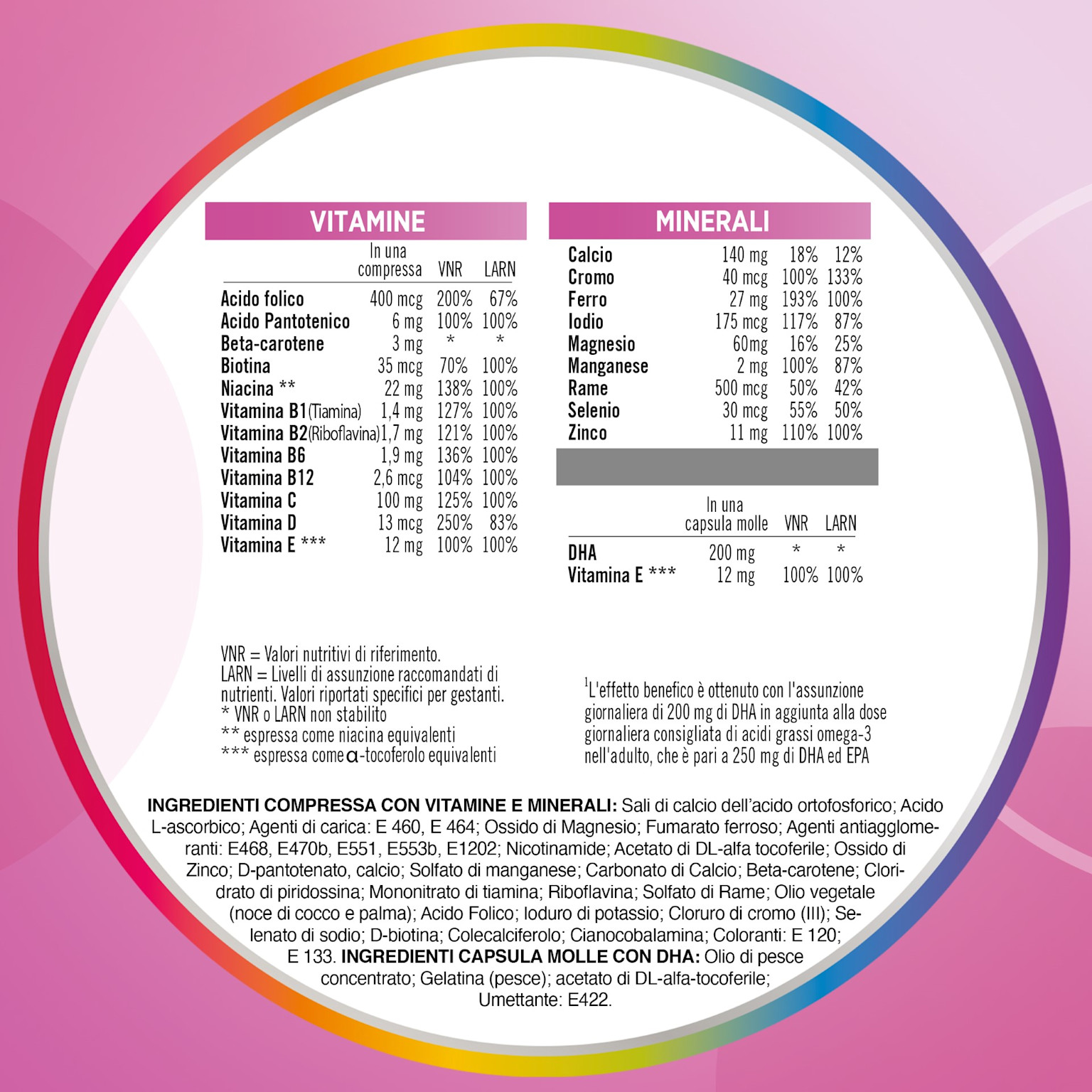 Multicentrum Mamma Dha Integratore Alimentare Multivitaminico ...