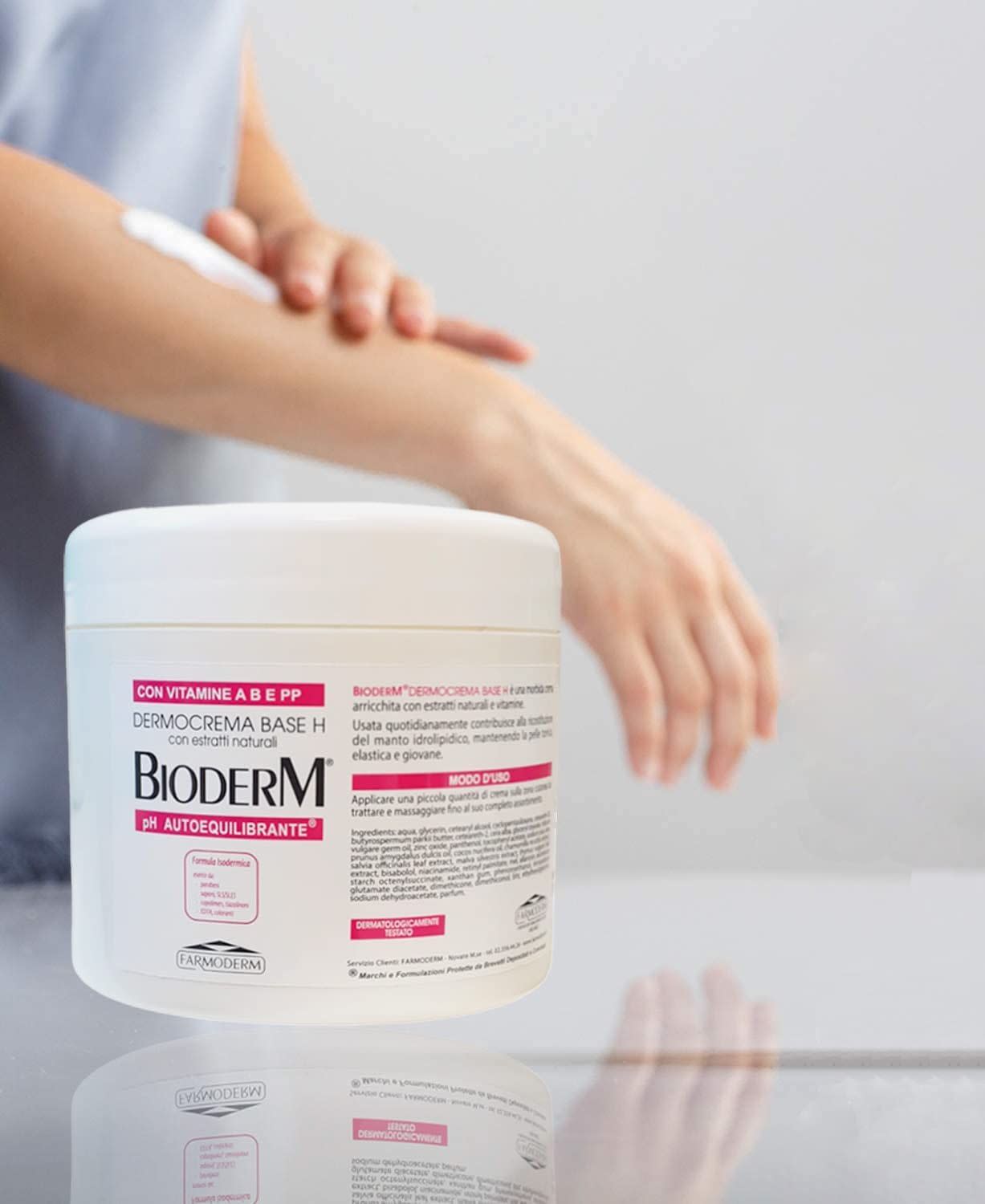Bioderm Dermocrema Base H Pelle Secca 500ml - Top Farmacia