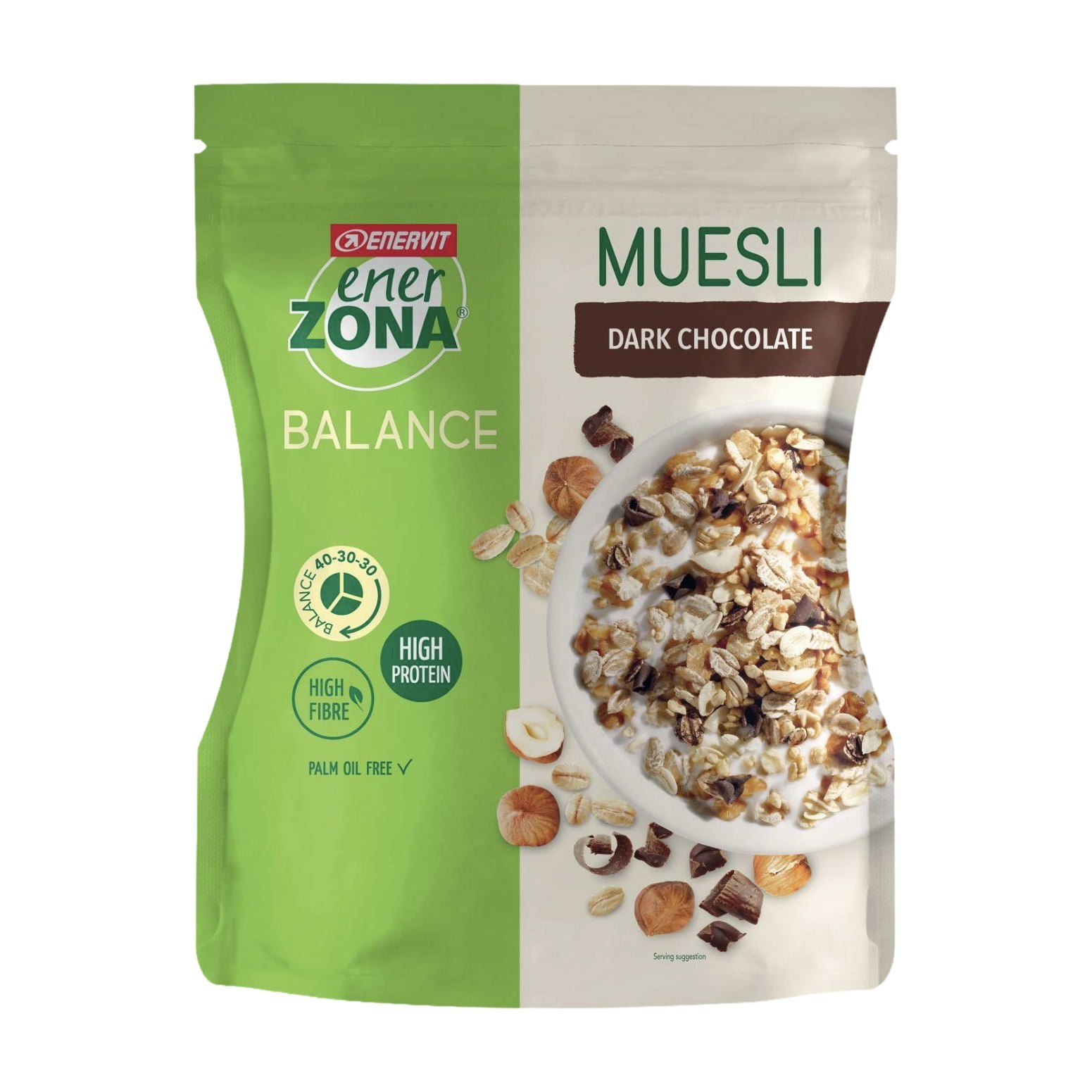 Enervit Enerzona Balance Muesli Dark Chocolate 5 confezioni da 230g ...