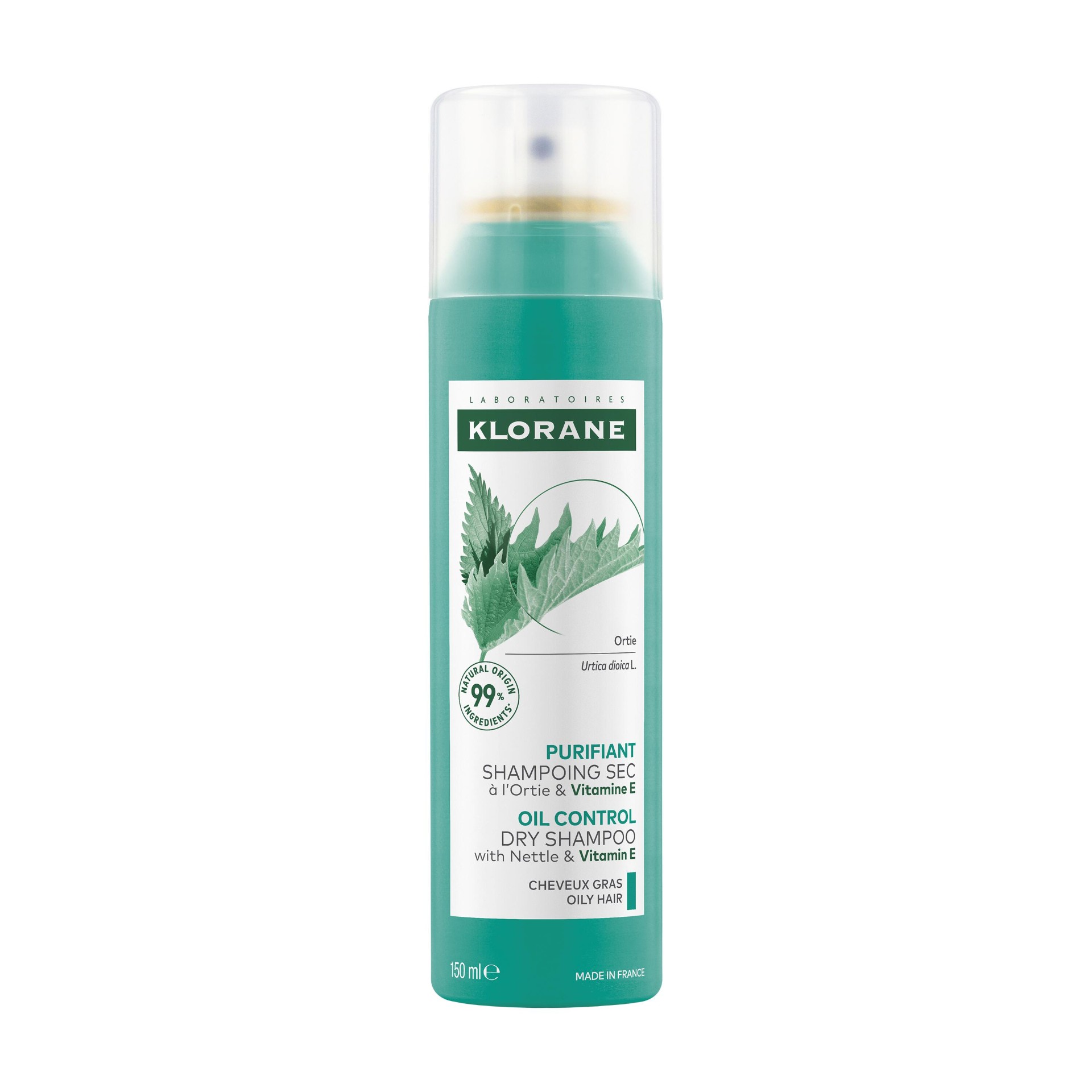 Klorane Shampoo Secco Ortica Purificante Capelli Grassi 150ml - Top ...