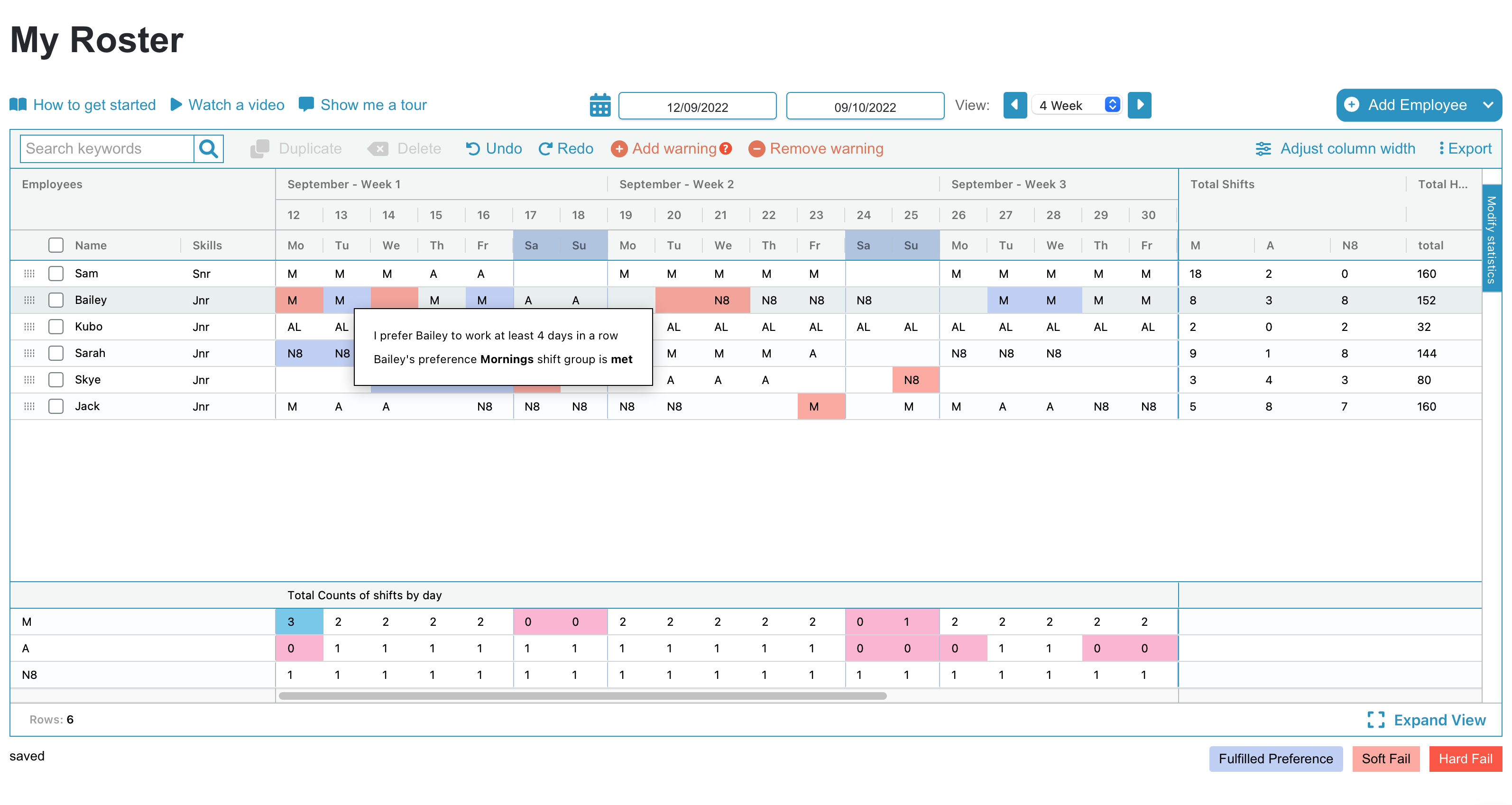 Rosterlab’s New Rostering Assistant Tier - The What’s and the Why’s.