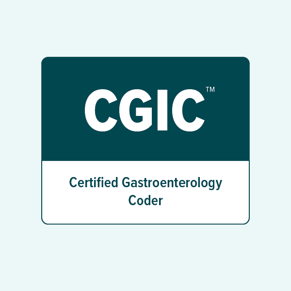 Certified Gastroenterology Coder (CGIC) certification - AAPC