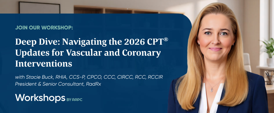 Deep Dive: Navigating the 2026 CPT® Updates for Vascular and Coronary ...