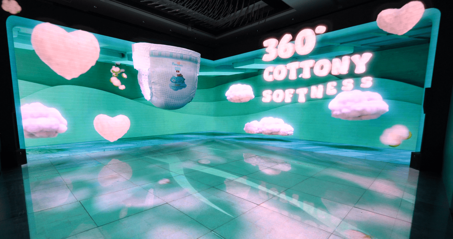 3D Anamorphic Illusion in Advertising