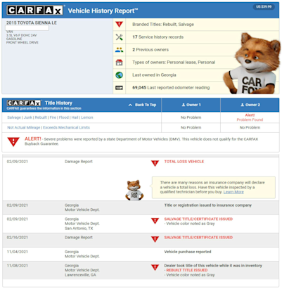 What Is a Rebuilt Title? | CARFAX