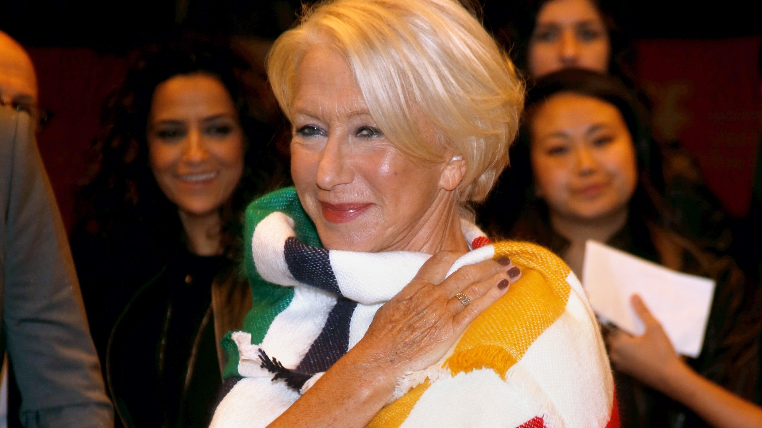 Helen Mirren tells men to keep their hands off! | Lorraine