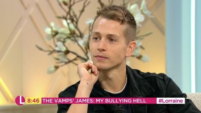James from The Vamps shares his experience of bullying at school in the ...