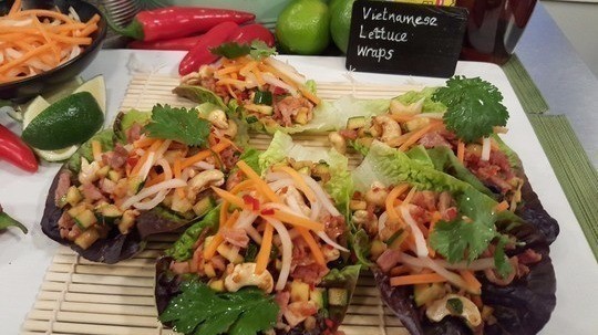 Ching's smoky Vietnamese lettuce wraps | Lorraine