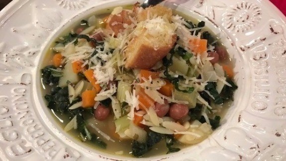 Tuscan vegetable & pasta stew | Lorraine