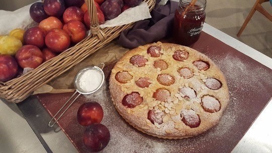 James Tanner's plum frangipane tart | Lorraine