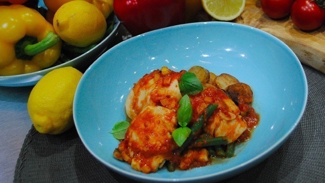 Pan-poached plaice in Provence style sauce | Lorraine