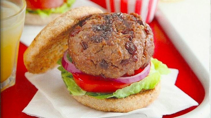 The juicy, healthy cherry burger | Lorraine