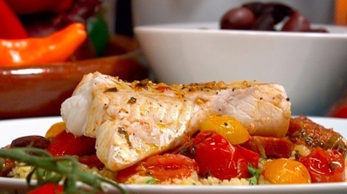 James Tanner's BBQ Mediterranean fish parcel | Lorraine