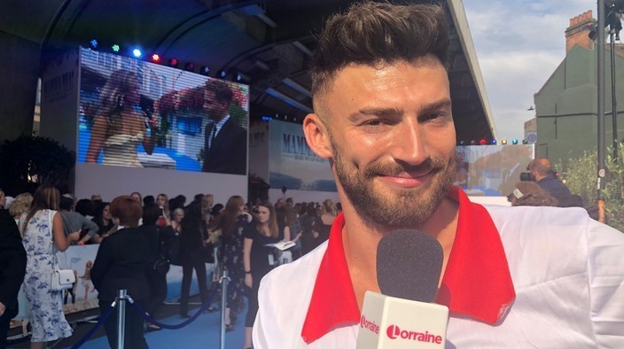 Jake Quickenden meets the stars of Mamma Mia 2 | Lorraine