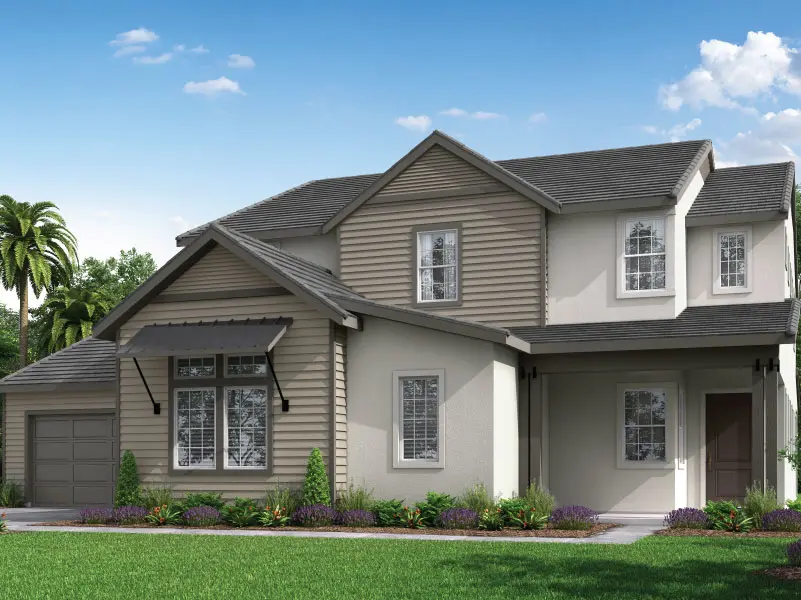 The Chateau with Bonus in Ivy Gate Series at Farmstead by Woodside Homes