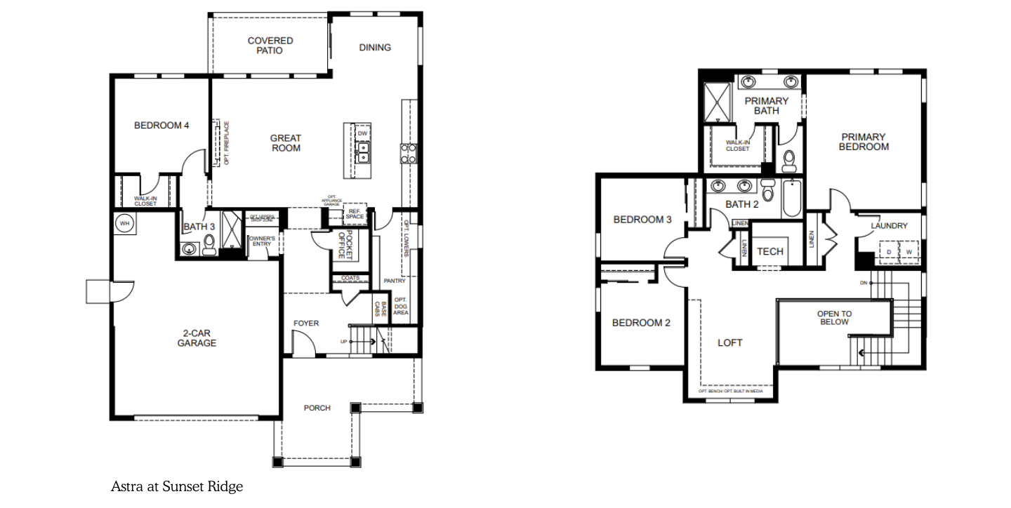 Astra | Plan 3B | Lot 30 in Sunset Ridge at Silverwood by Woodside Homes