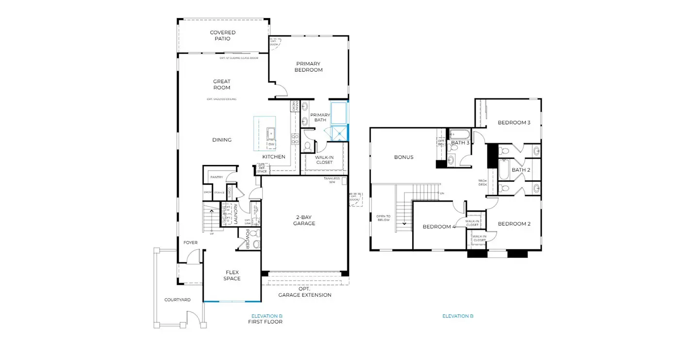 Marlowe Plan 2 | Lot 61 in Adair at Cadence by Woodside Homes