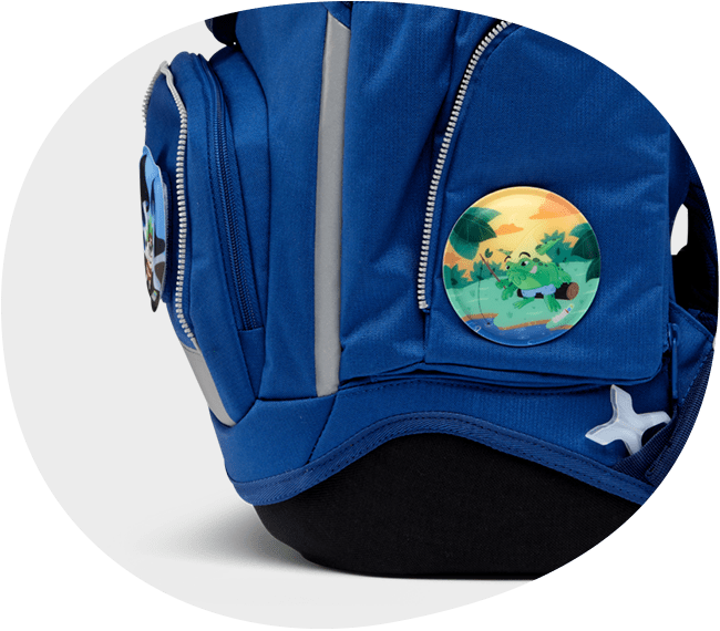 ergobag School Backpack Set Superpowerbear
