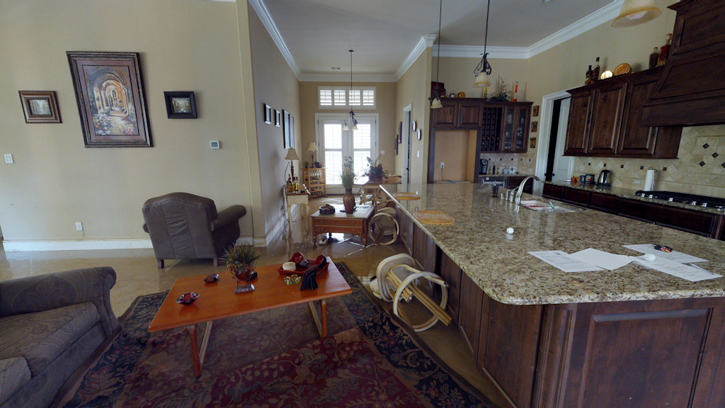 The Aftermath of Hurricane Harvey: A 3D virtual peek inside a home ...